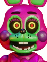 Blacklight Toy Bonnie 2 | Multiverse Custom Night Wiki | Fandom