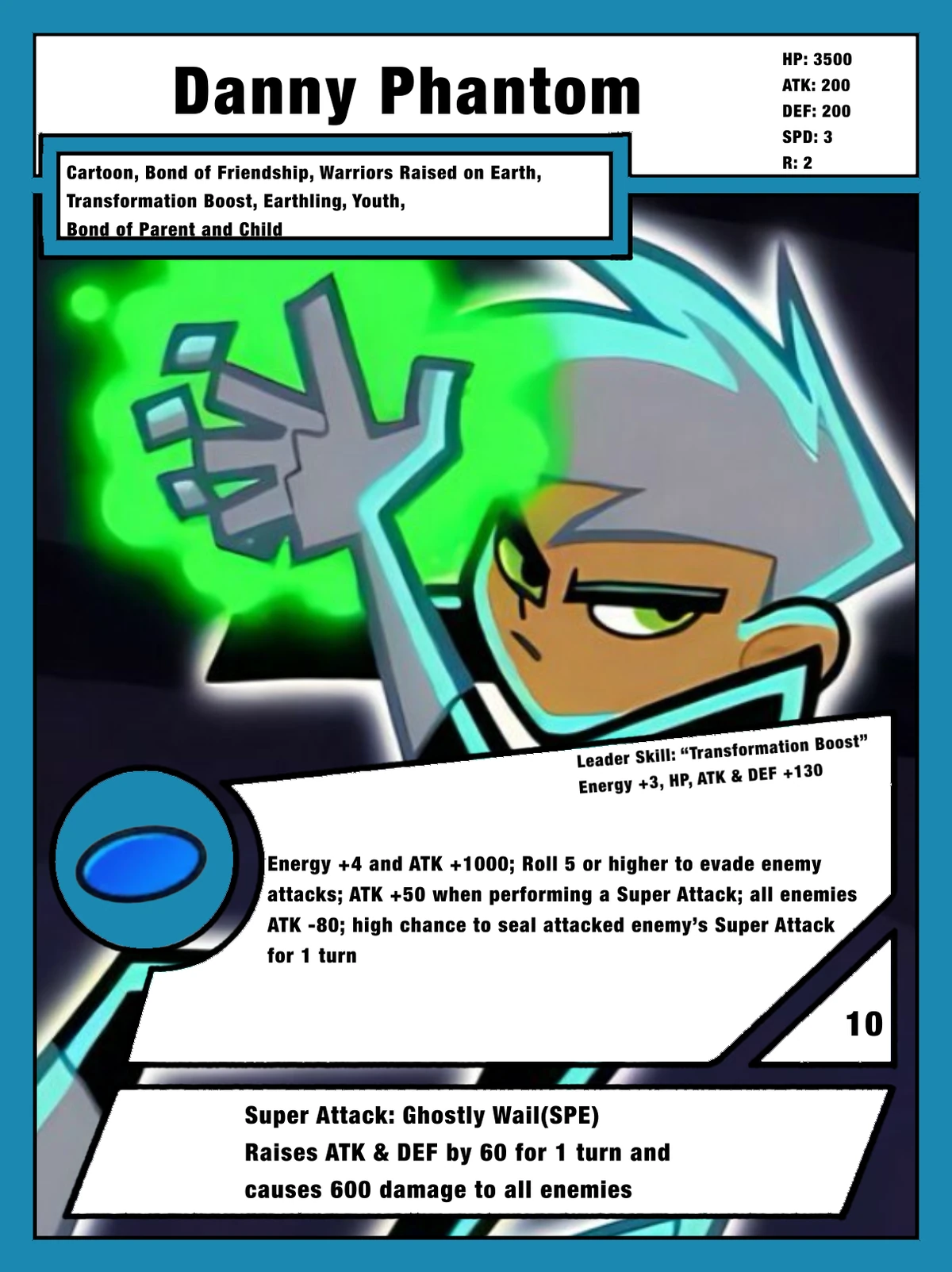 Danny Phantom(AGL) | Multiverse Mission Card Game Wiki | Fandom