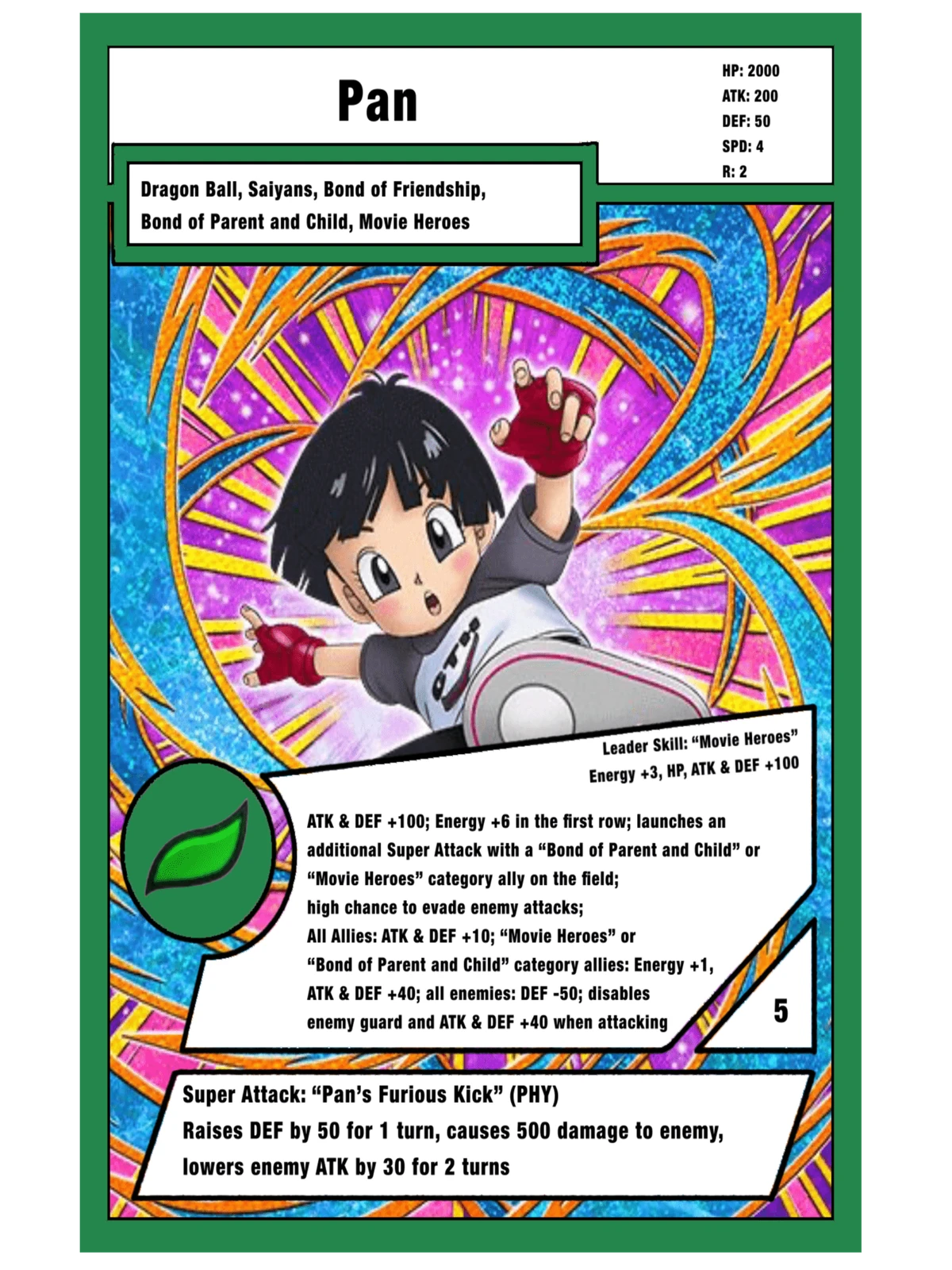 Pan(DBS) (TEQ) | Multiverse Mission Card Game Wiki | Fandom
