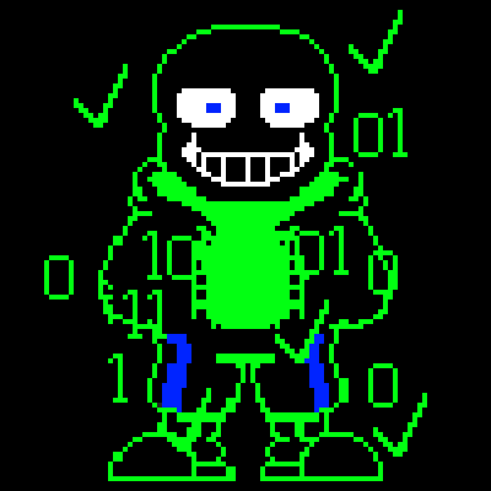 Coded!Sans | Multiverse of Distortion Wiki | Fandom