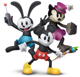 Mickey, Oswald and Ortensia | MultiVersus Fanon Wiki | Fandom