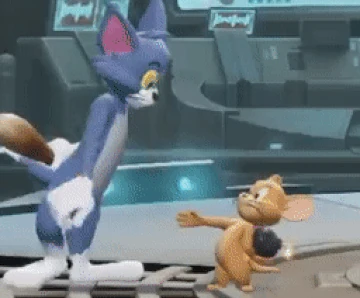 Tom And Jerry Fighting Gif