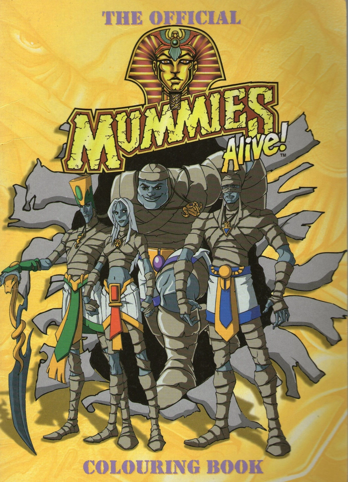 The Official Mummies Alive! Colouring Book (Grandreams) | Mummies Alive ...