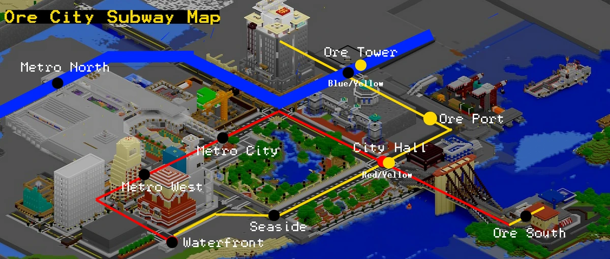 Ore City Subway | A Munchable Wiki | Fandom