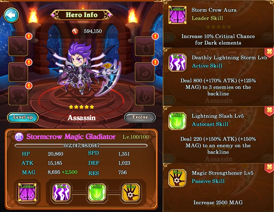 Stormcrow Magic Gladiator | MuOfHeroes Wiki | Fandom