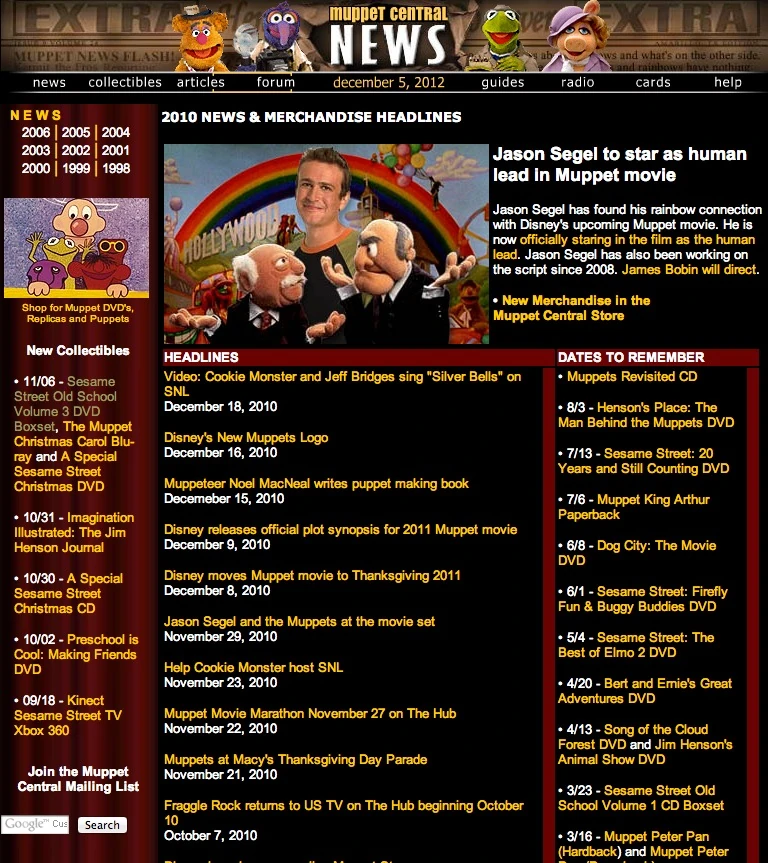 News | Muppet Central Wiki | Fandom