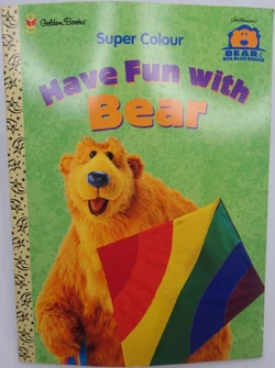 bear in the big blue house coloring book
