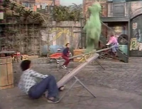 Grouch launching | Muppet Wiki | Fandom