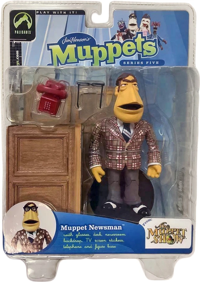 Newsman Action Figure | Muppet Wiki | Fandom