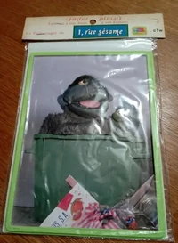 1, Rue Sésame postcards | Muppet Wiki | Fandom