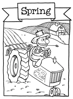 otis the tractor coloring pages