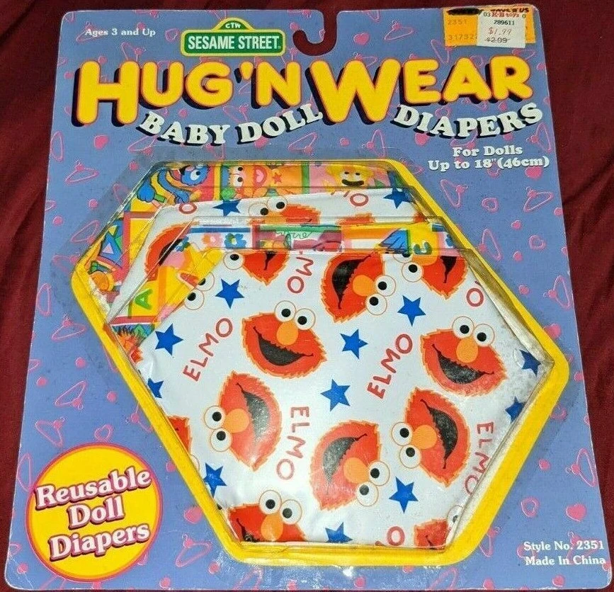 Muppet Diapers Vintag