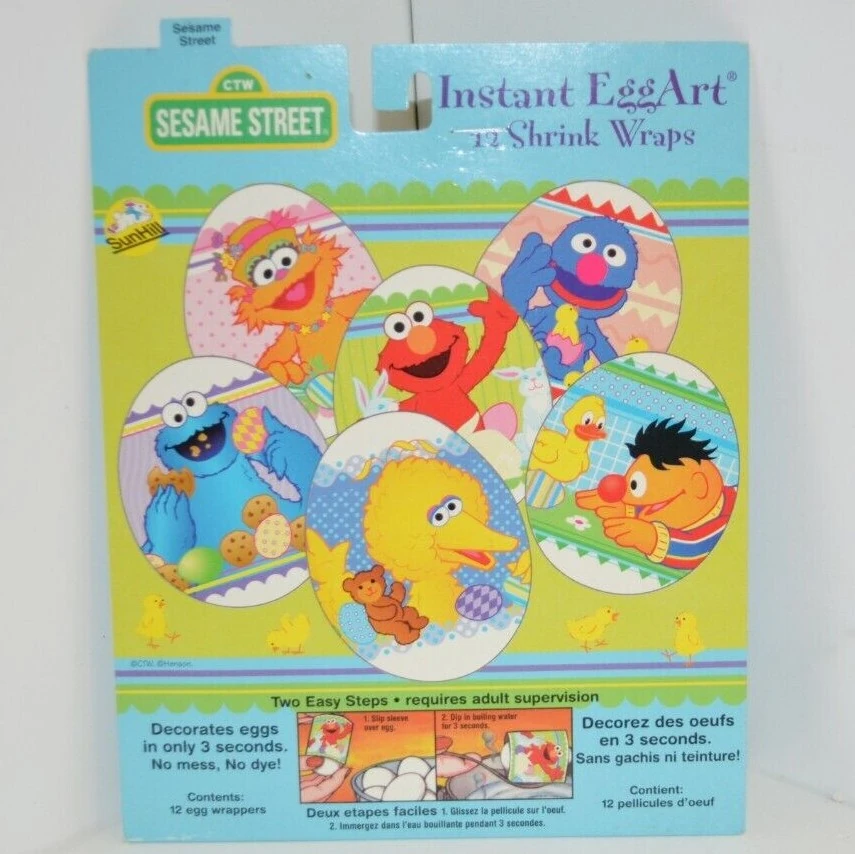 Sesame Street Easter egg kits (Sun Hill) | Muppet Wiki | Fandom