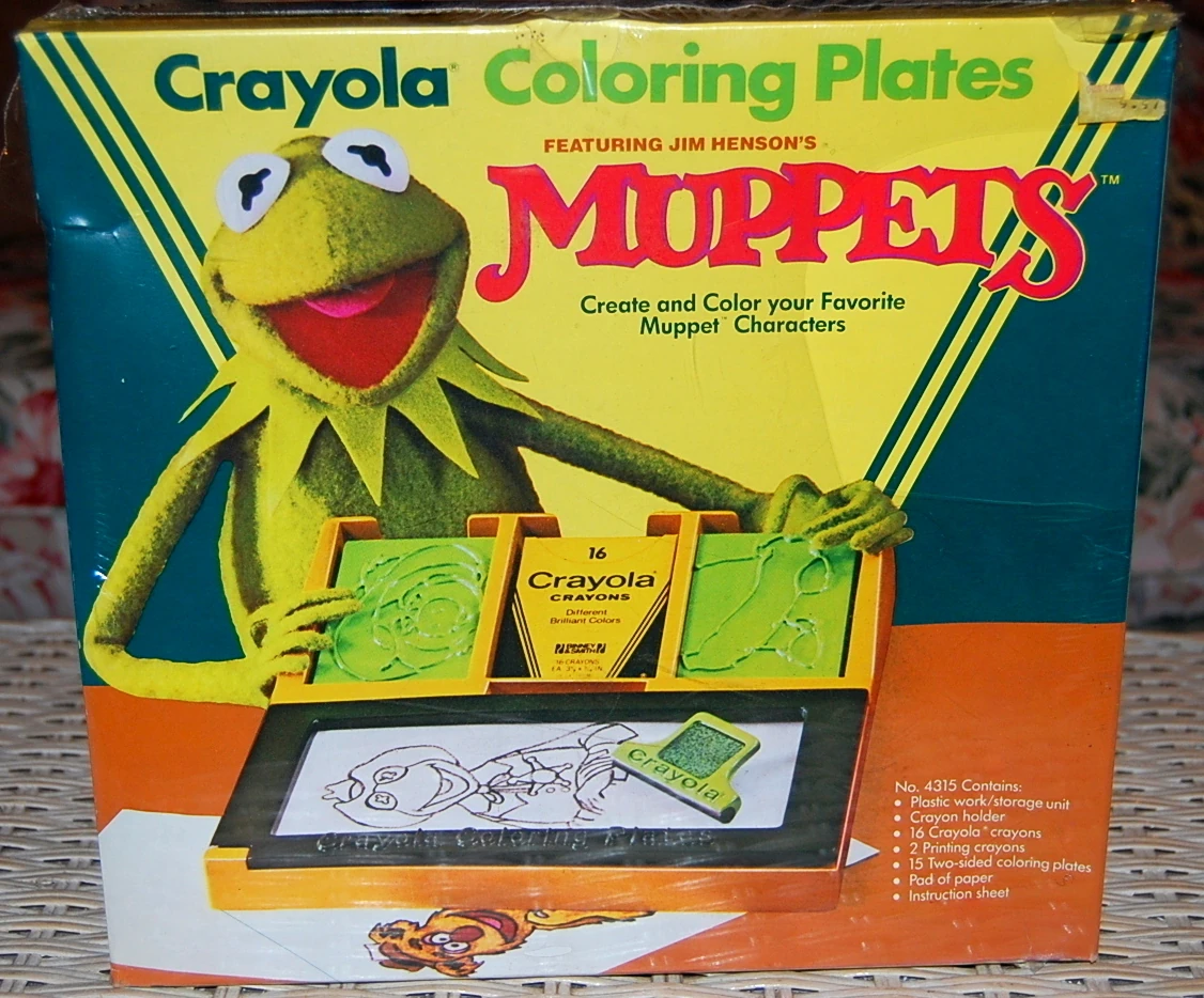 Crayola Coloring Plates | Muppet Wiki | Fandom