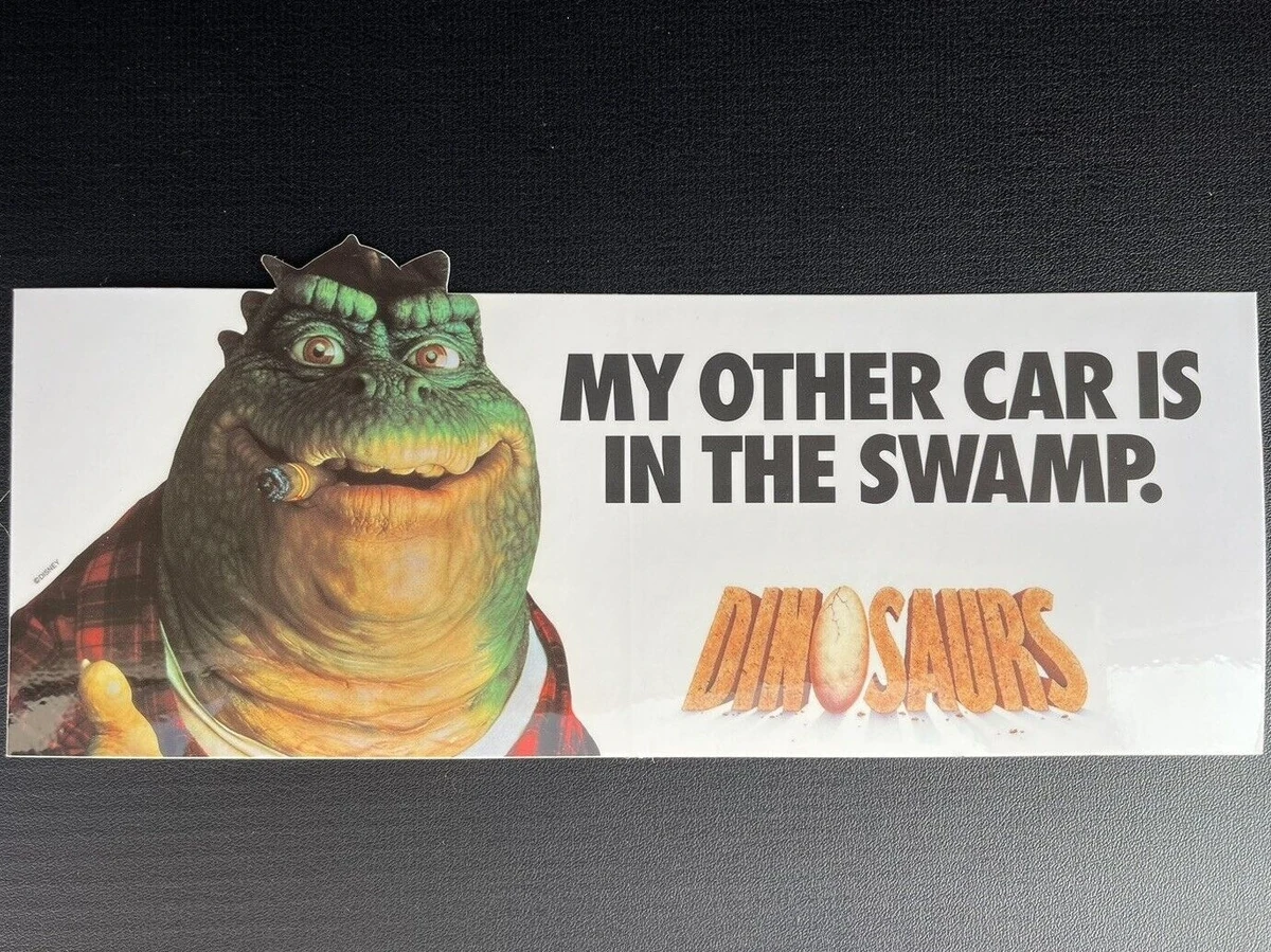 Dinosaurs bumper stickers | Muppet Wiki | Fandom