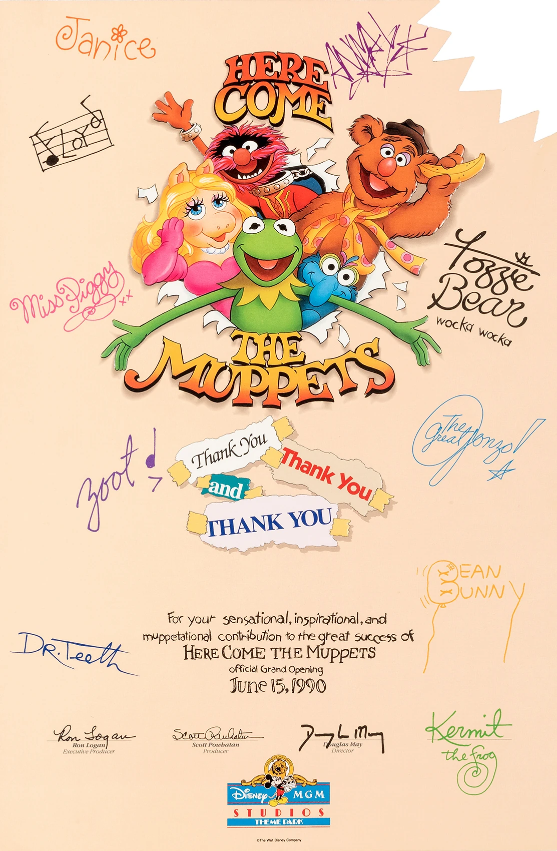 Muppetshow Poster THE MUPPETS Posters For The New Movie
