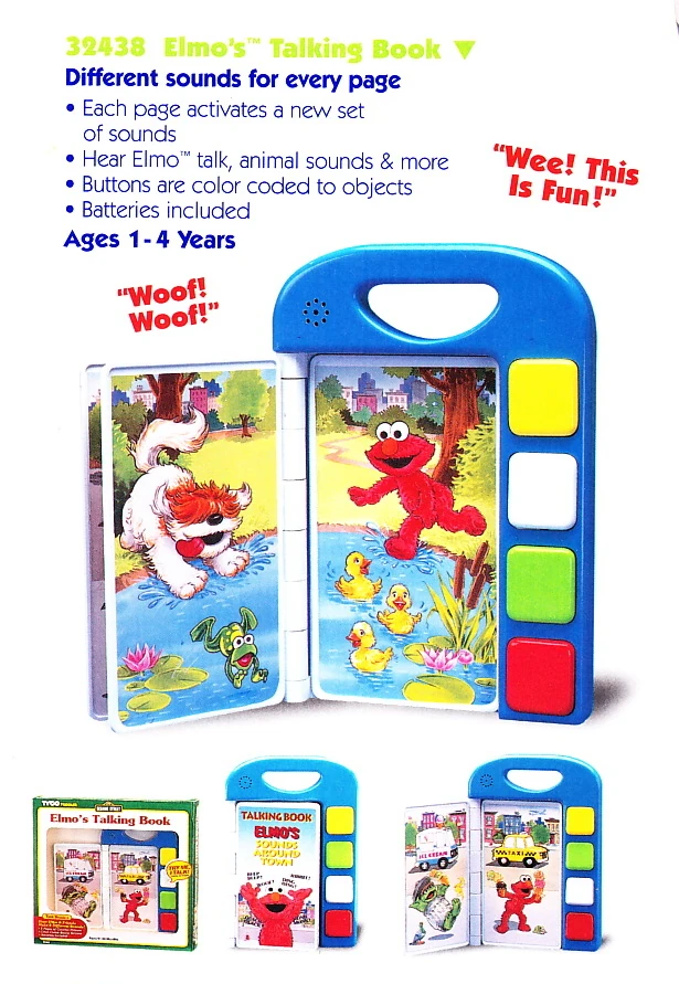 Elmo's Talking Book | Muppet Wiki | Fandom