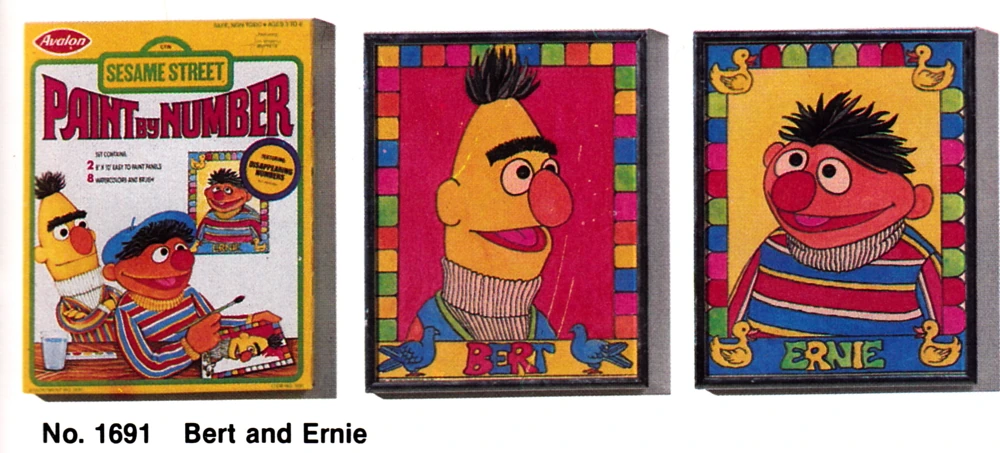 Sesame Street Paint by Number kits (Avalon) | Muppet Wiki | Fandom