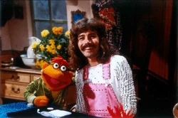 Doug Henning Backstage