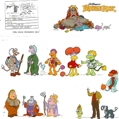 Fraggle Rock (animated) style guides | Muppet Wiki | Fandom