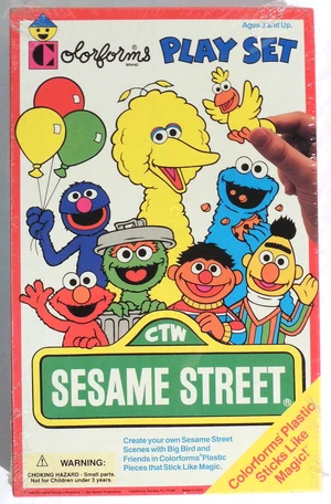 Colorforms Play Set: Sesame Street | Muppet Wiki | Fandom
