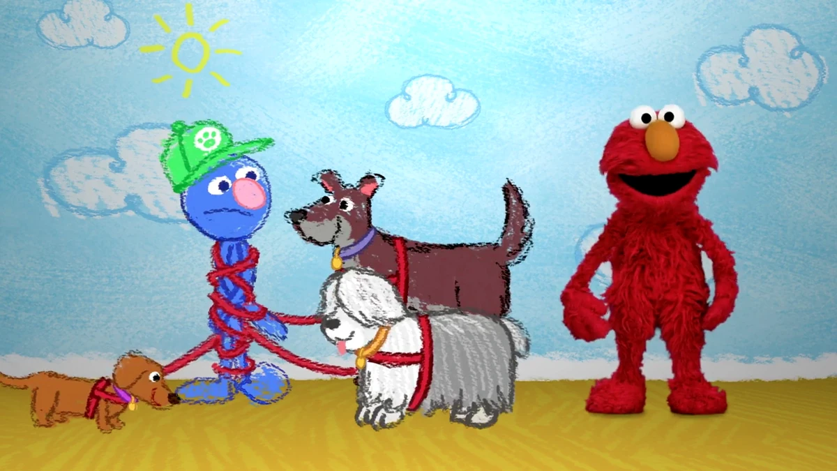 Elmo's World: Dog Walkers | Muppet Wiki | Fandom