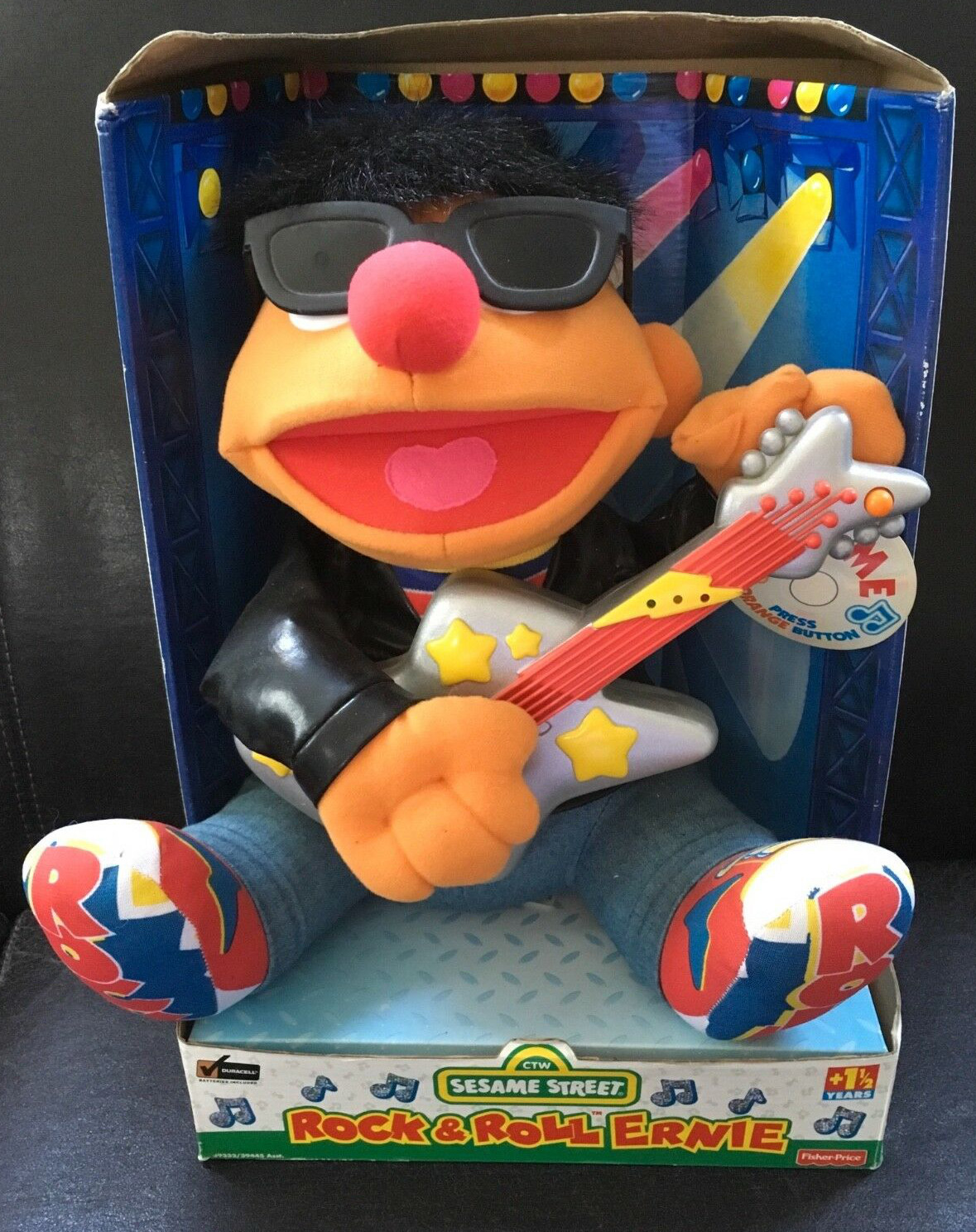 Rock & Roll Sesame Street plush | Muppet Wiki | Fandom
