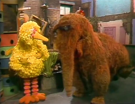 Brown Witg Muppet Long Nose