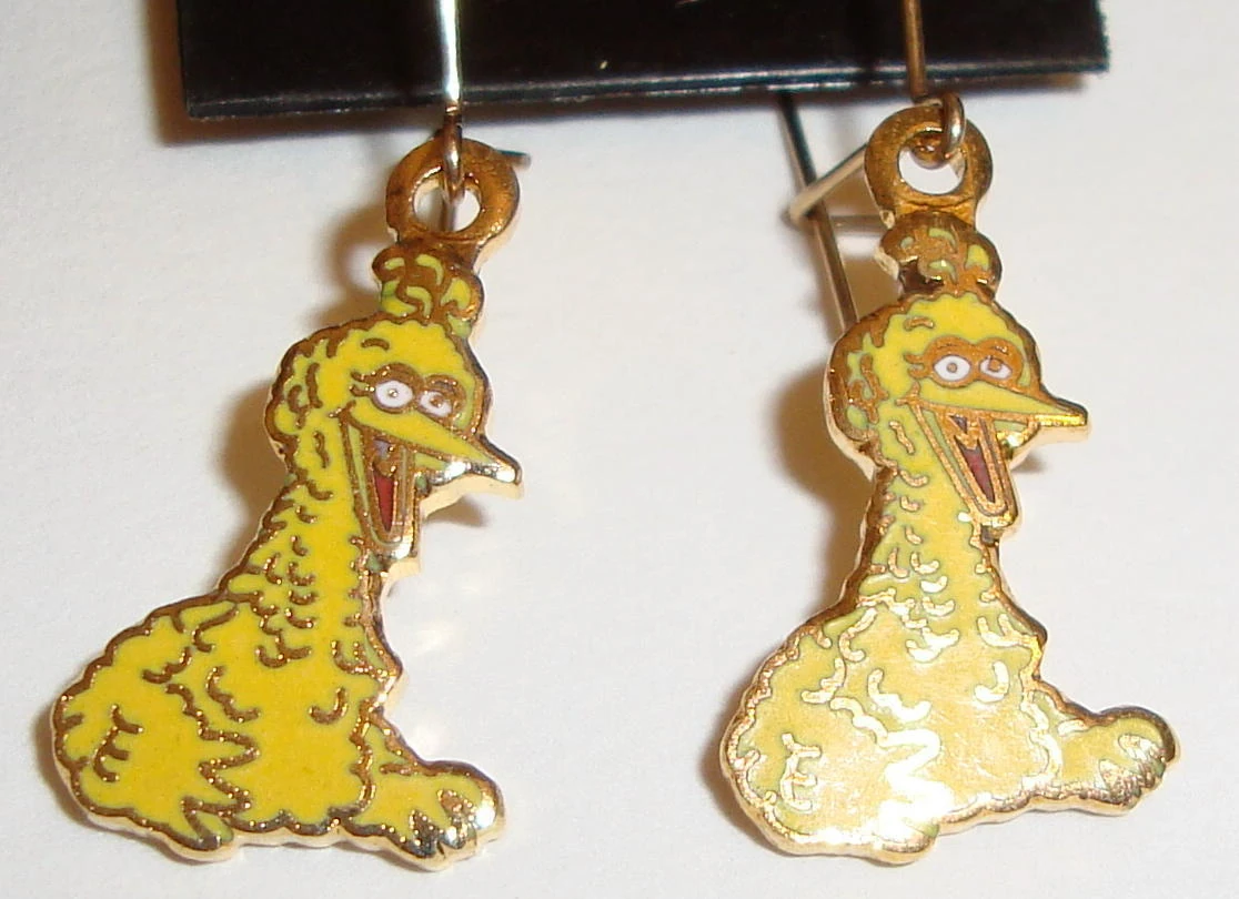 Sesame Street earrings (Aviva) | Muppet Wiki | Fandom