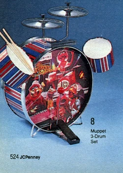 Muppets Animal Drum Set