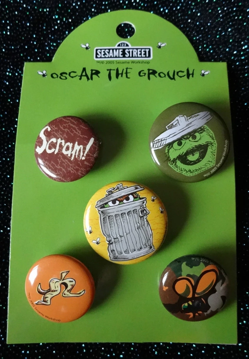 Sesame Street buttons (Nakajima USA) | Muppet Wiki | Fandom