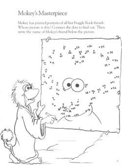 fraggle rock coloring book
