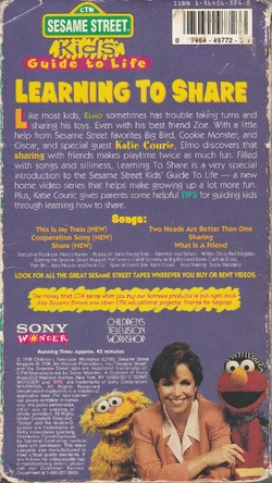 Sesame Street Learning To Share
