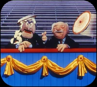 Statler and Waldorf reversed positions | Muppet Wiki | Fandom