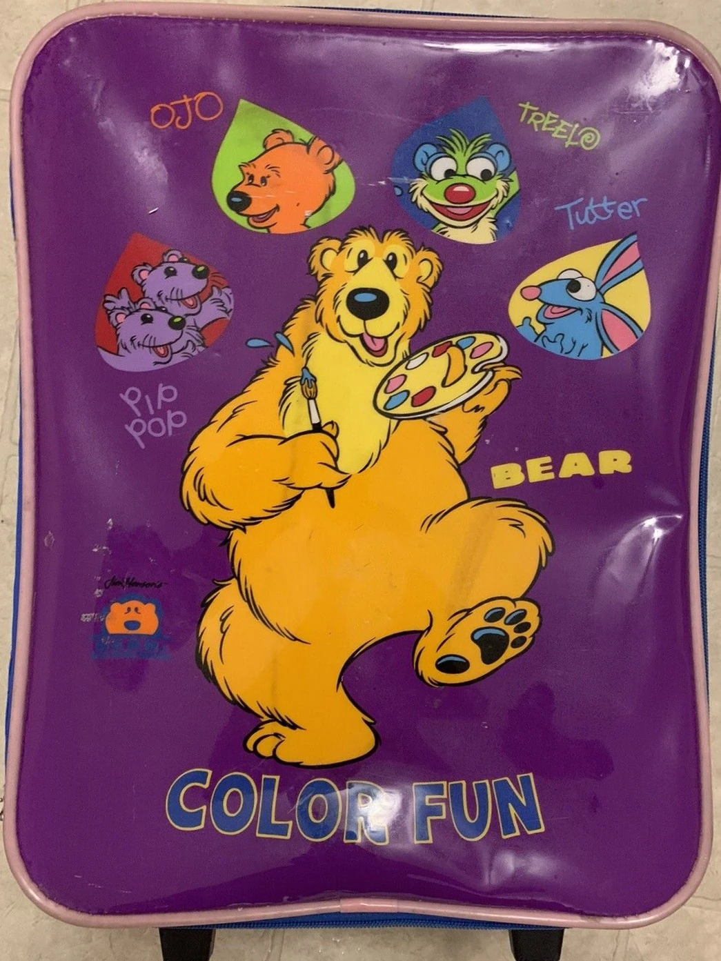 Bear in the Big Blue House suitcases (East End Accessories) | Muppet ...