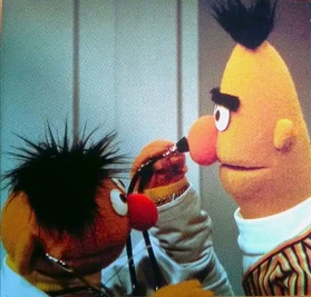 Ernie and Bert: Ernie Plays Doctor | Muppet Wiki | Fandom