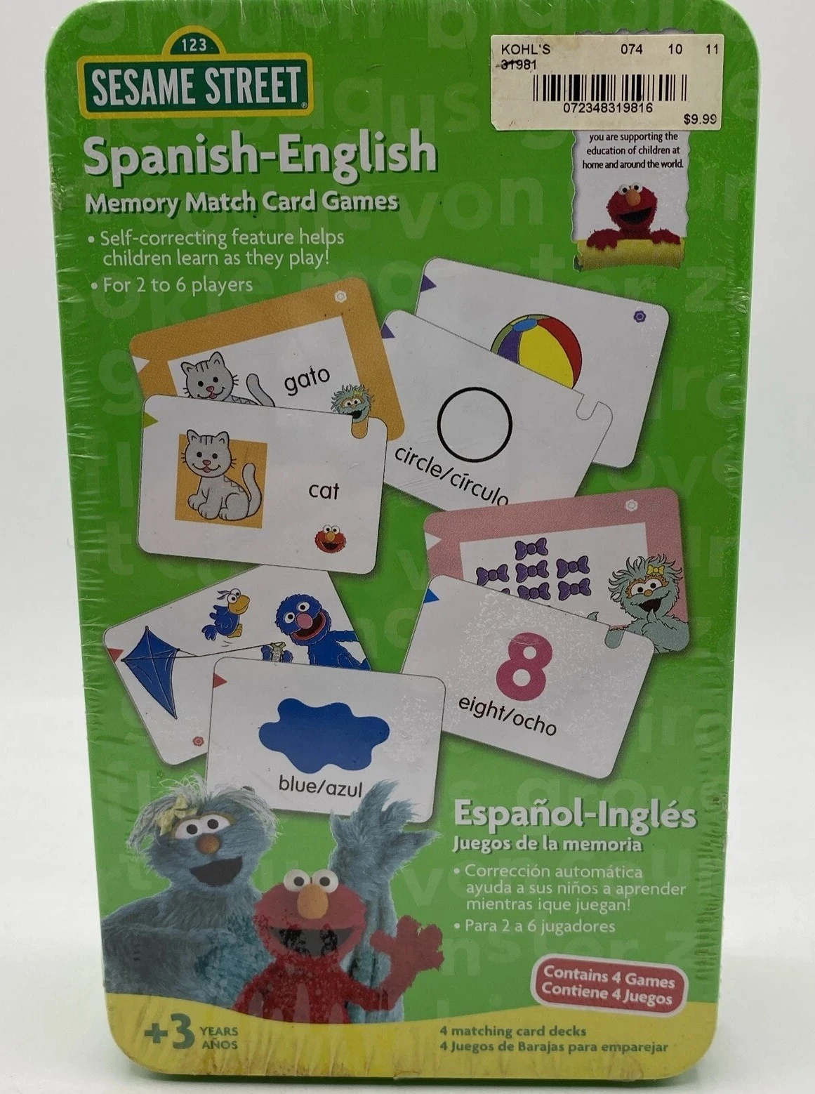 Spanish-English Memory Match Card Games | Muppet Wiki | Fandom