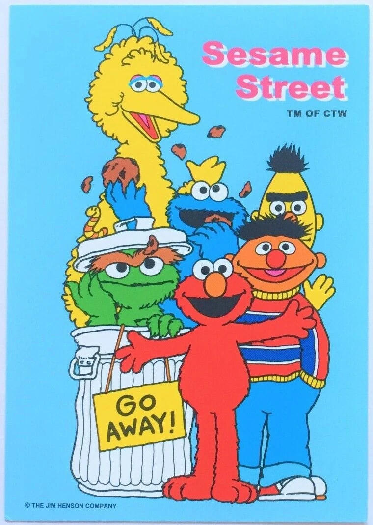 Sesame Street postcards (Central Hobby) | Muppet Wiki | Fandom