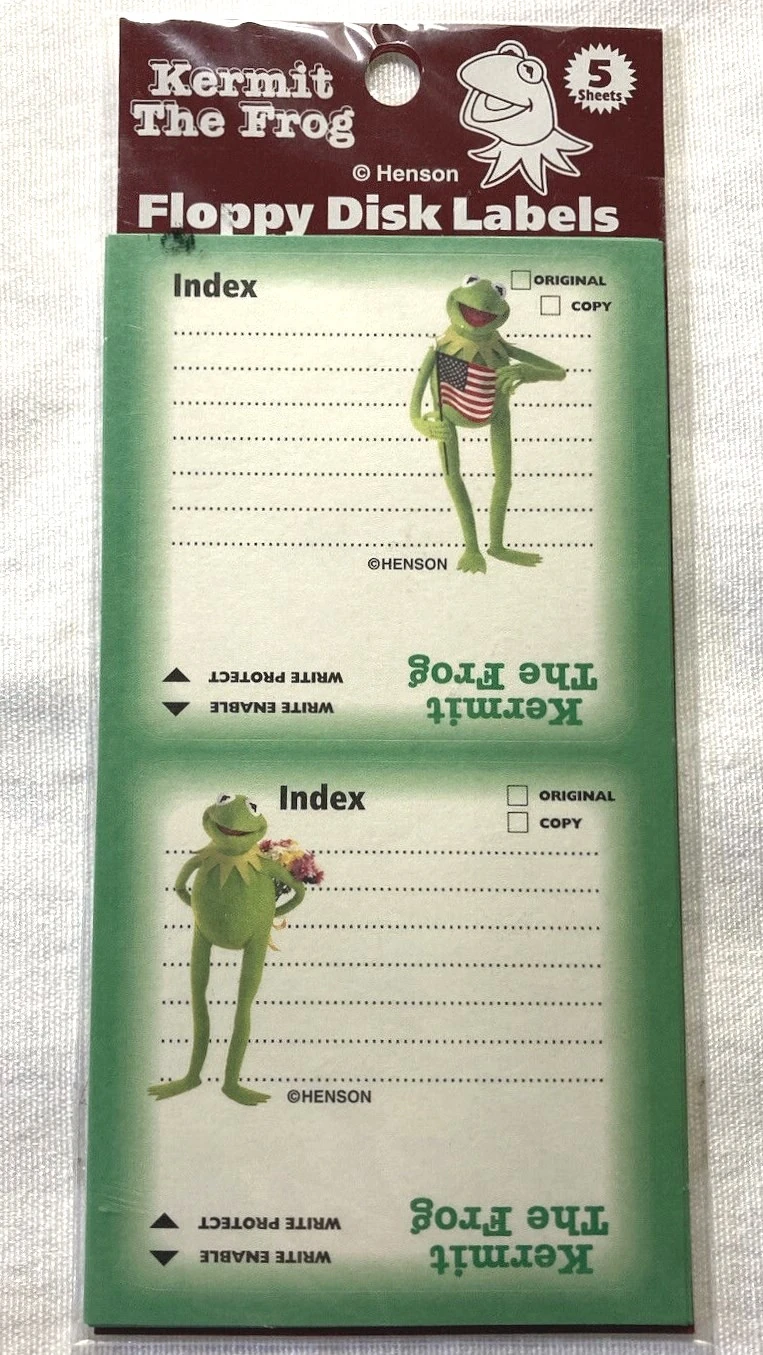Muppet floppy disk labels | Muppet Wiki | Fandom