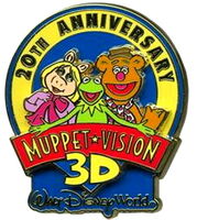 Muppet*Vision 3D pins | Muppet Wiki | Fandom