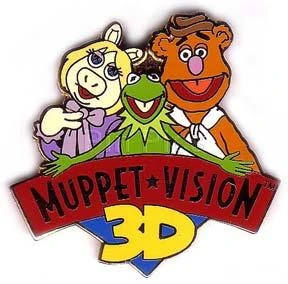 Muppet*Vision 3D pins | Muppet Wiki | Fandom
