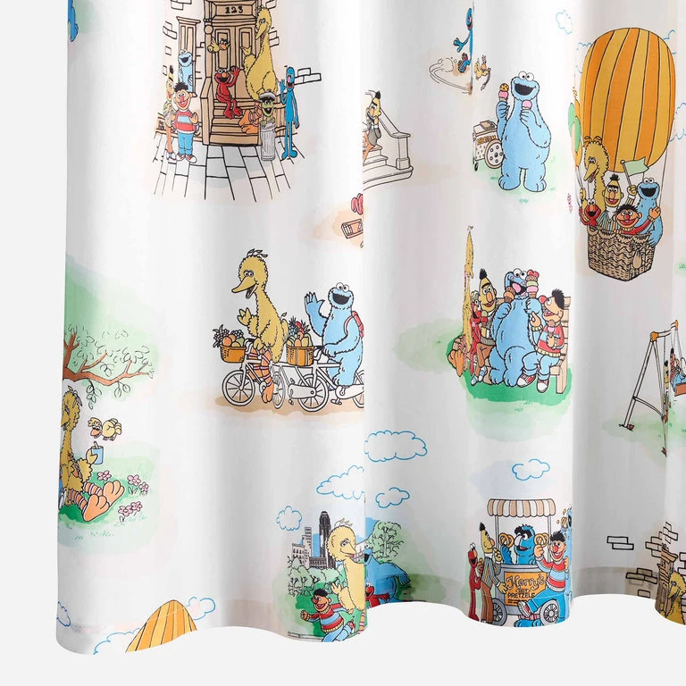 Sesame Street shower curtains (Brooklinen) | Muppet Wiki | Fandom