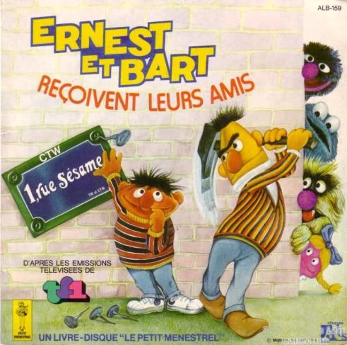 Ernest et Bart Reçoivent Leurs Amis | Muppet Wiki | Fandom