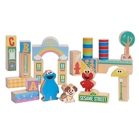 Sesame Street wooden block playsets (Just Play) | Muppet Wiki | Fandom