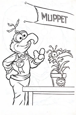 gonzo coloring pages