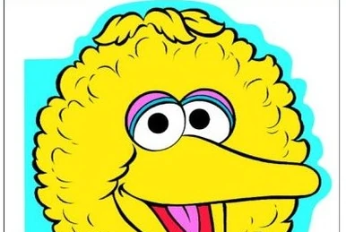 Big Bird Head Clipart