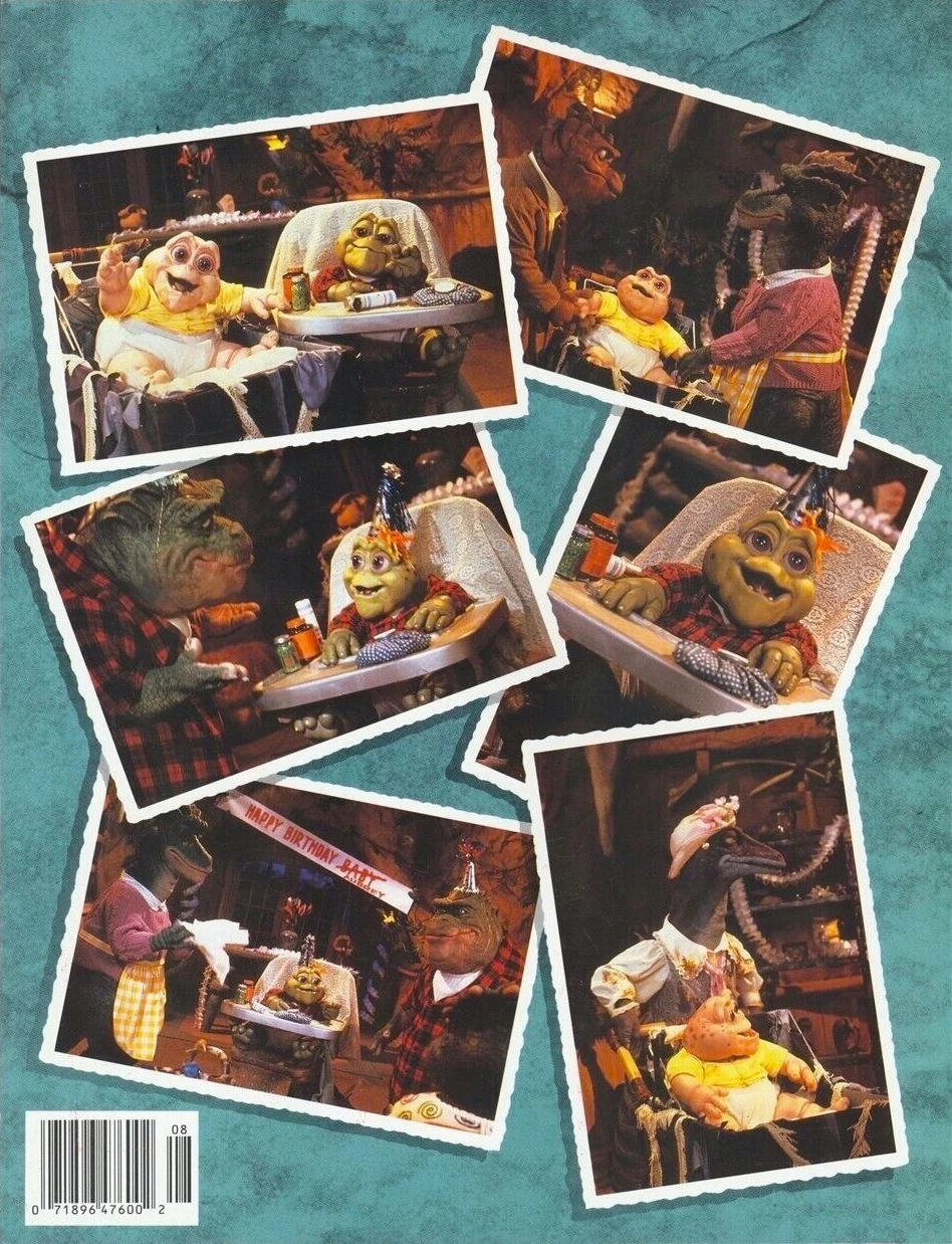 Dinosaurs Family Photos Sticker Album | Muppet Wiki | Fandom