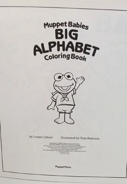 kermit the frog coloring book