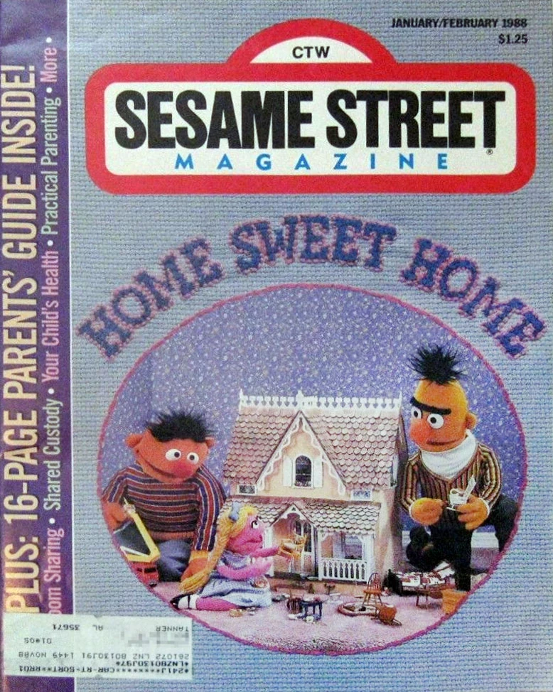 Sesame Street Magazine (Jan - Feb 1988) | Muppet Wiki | Fandom