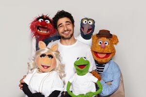 Zac Posen with Muppets